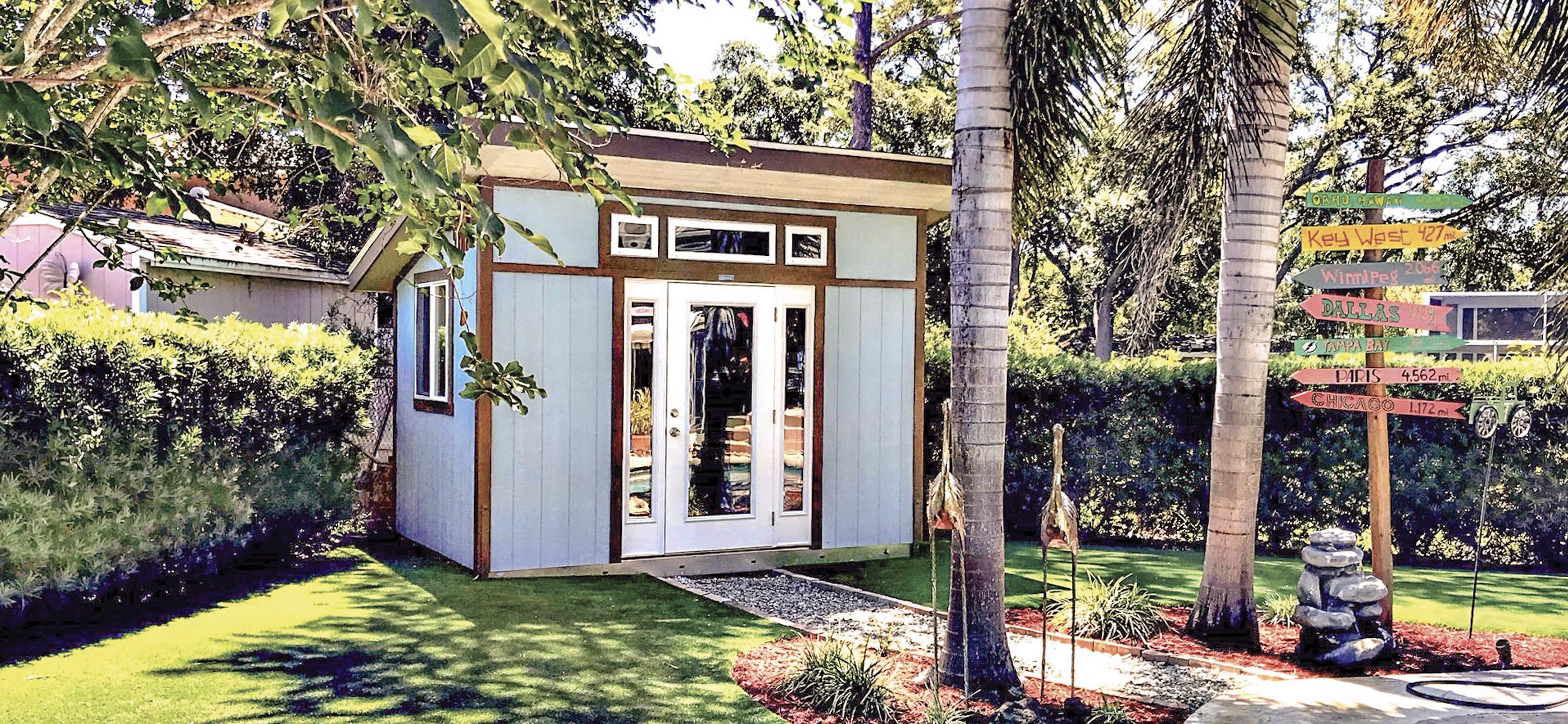 Lean-To Style Sheds